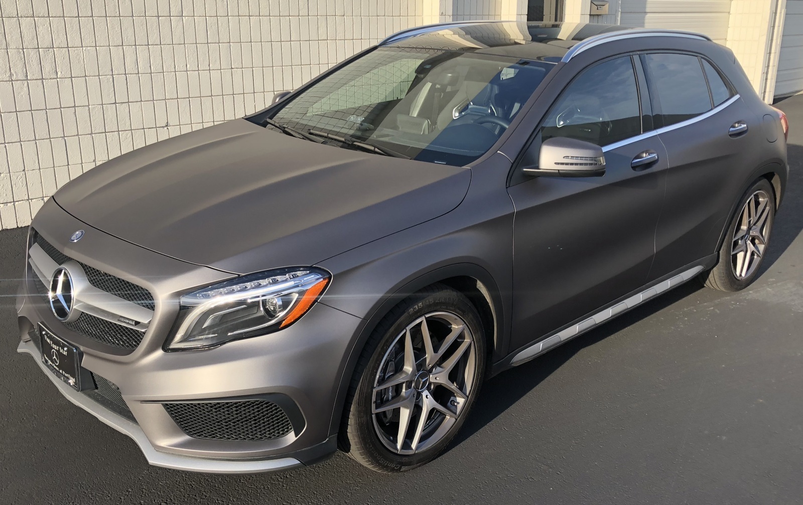 Mercedes Matte Wrap-06 – Custom Vehicle Wraps