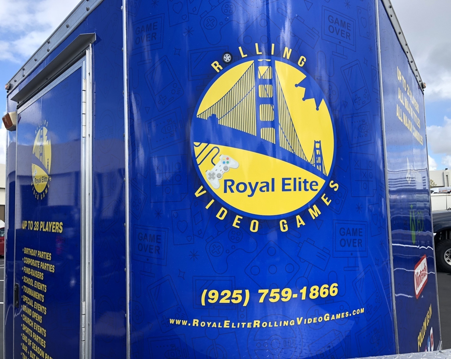 Royal Elite Video Games Trailer Wrap – Custom Vehicle Wraps