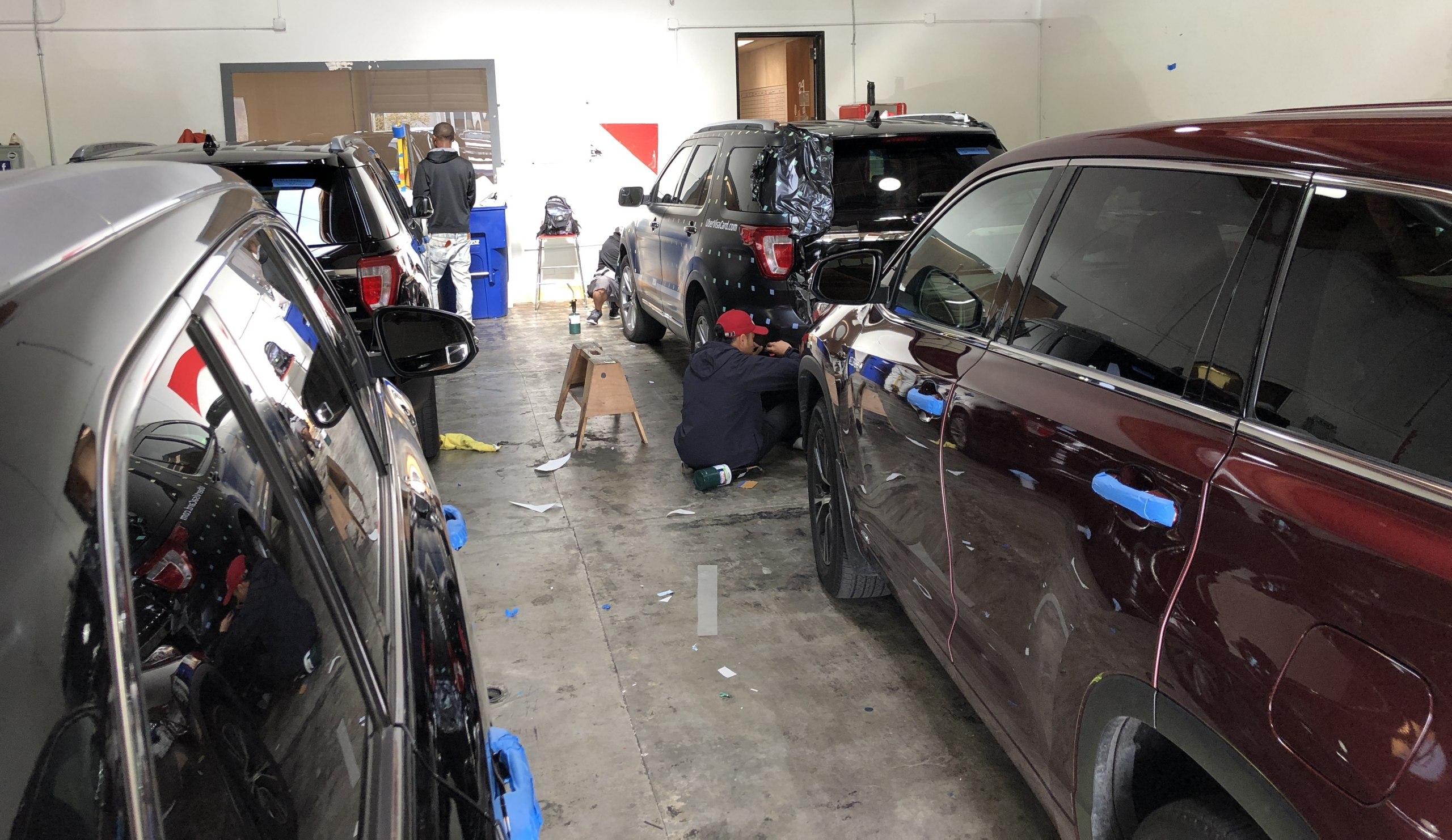 Fleet Wrap Promo for Uber Visa Card – Custom Vehicle Wraps