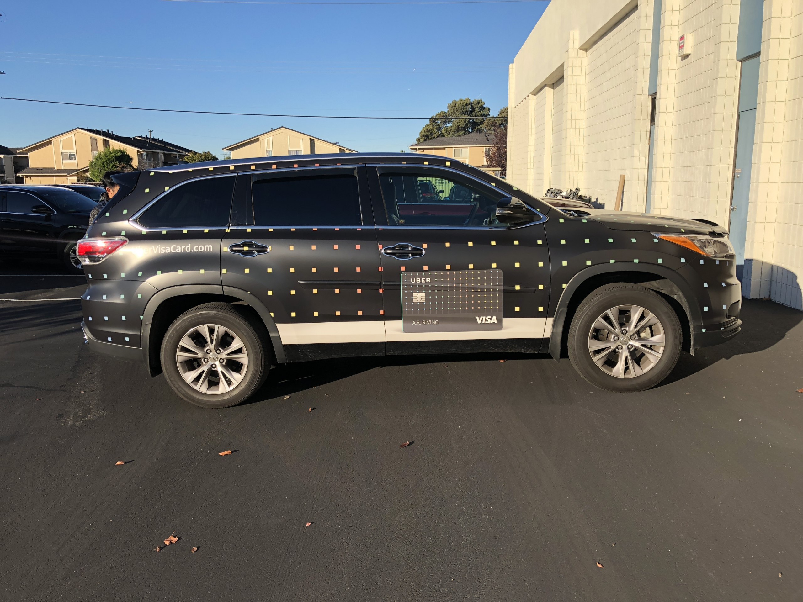 Fleet Wrap Promo for Uber Visa Card – Custom Vehicle Wraps